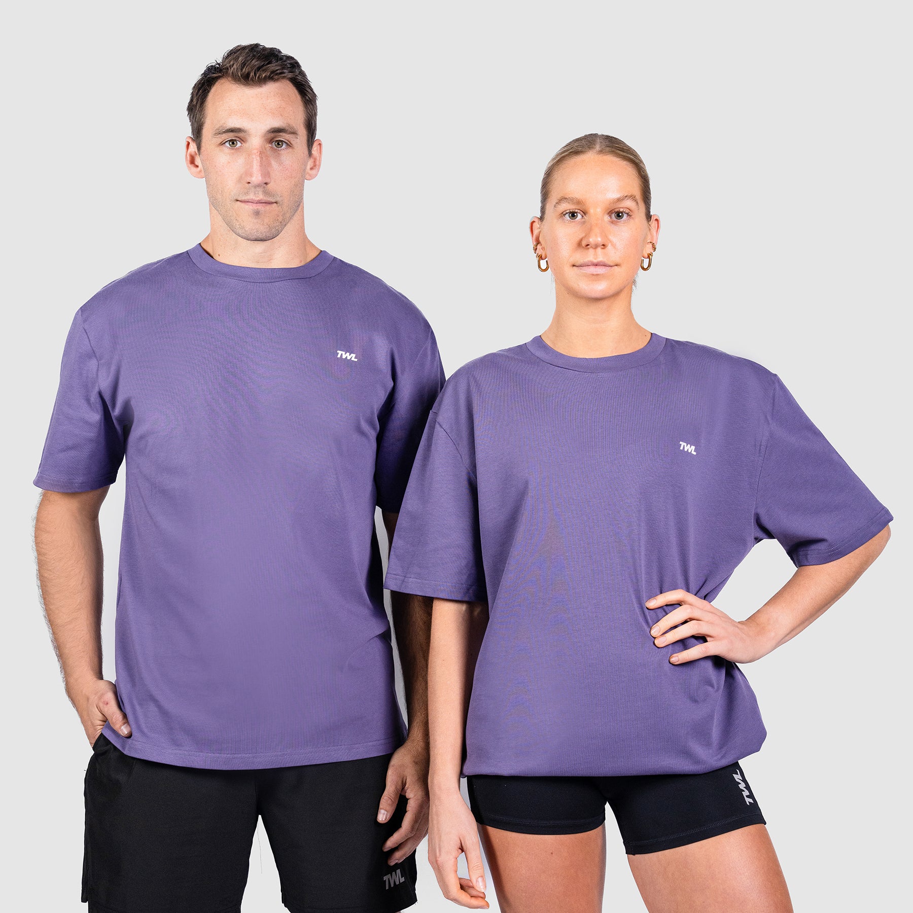 TWL - LIFESTYLE OVERSIZED T-SHIRT - EMBLEM/NIGHTFALL ECLIPSE