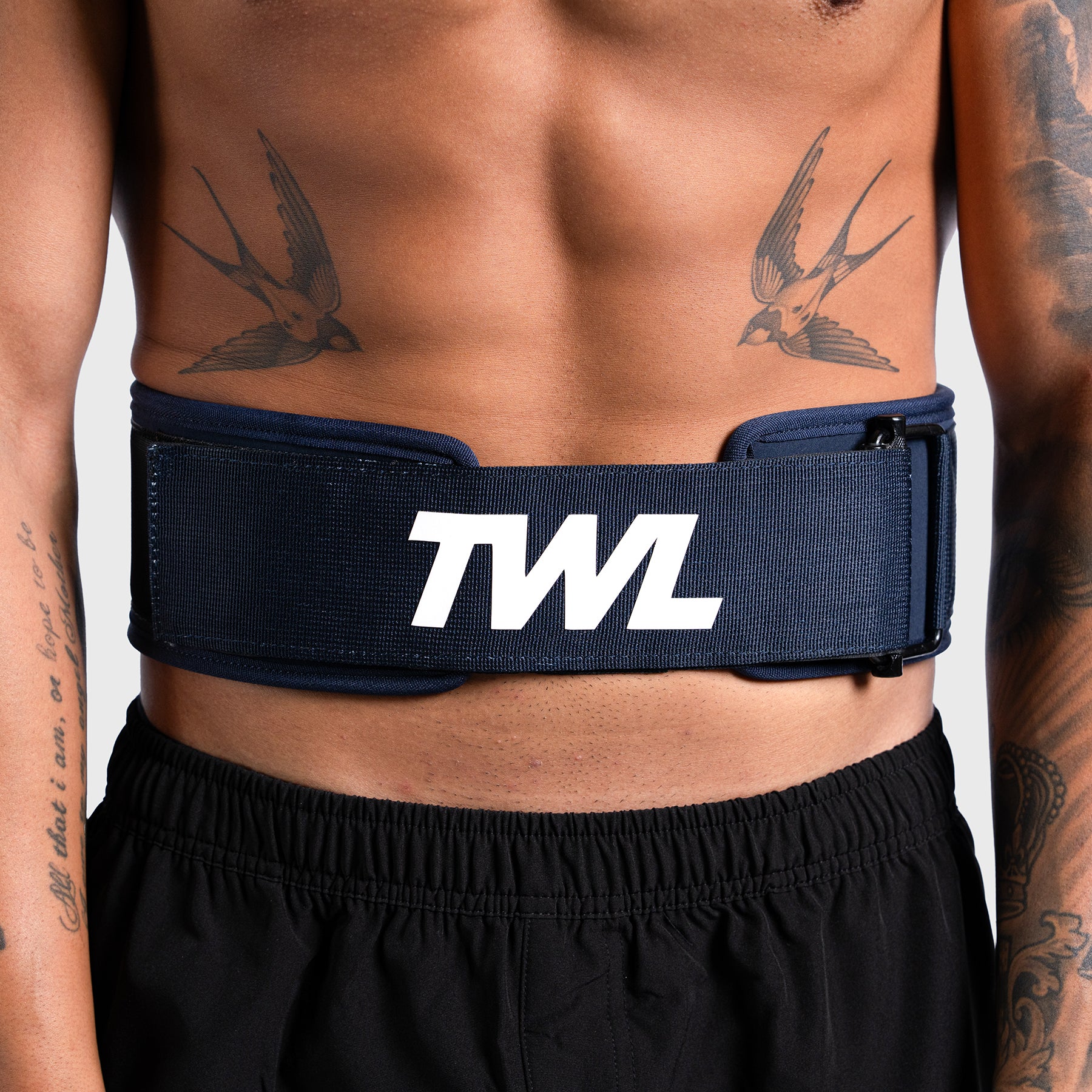 TWL - HYBRID VELCRO LIFTING BELT - MIDNIGHT NAVY