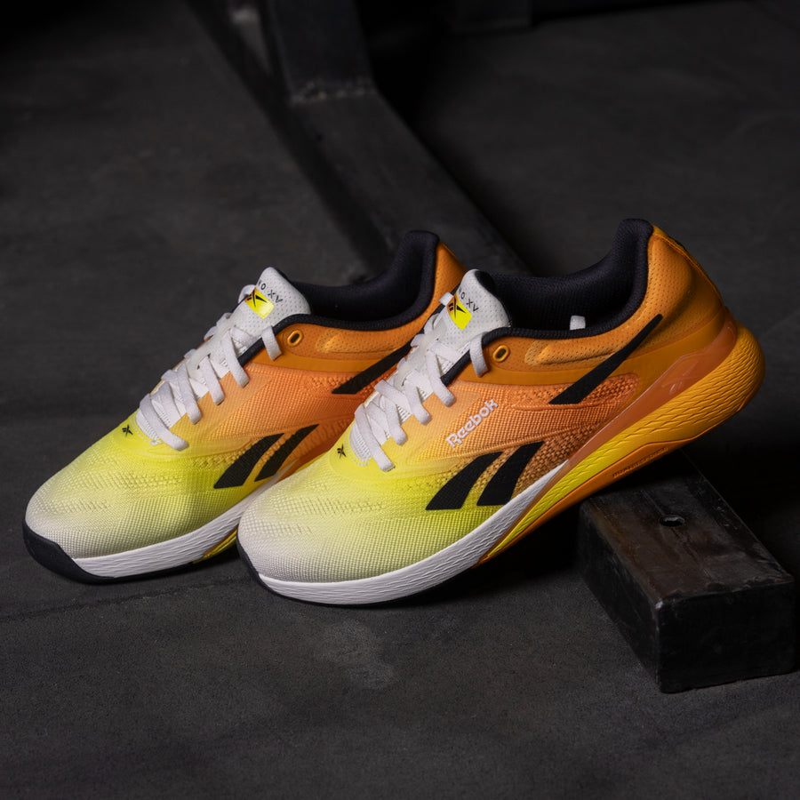REEBOK - NANO X5 - CHALK/BLACK/ELECTRIC AMBER – TWL