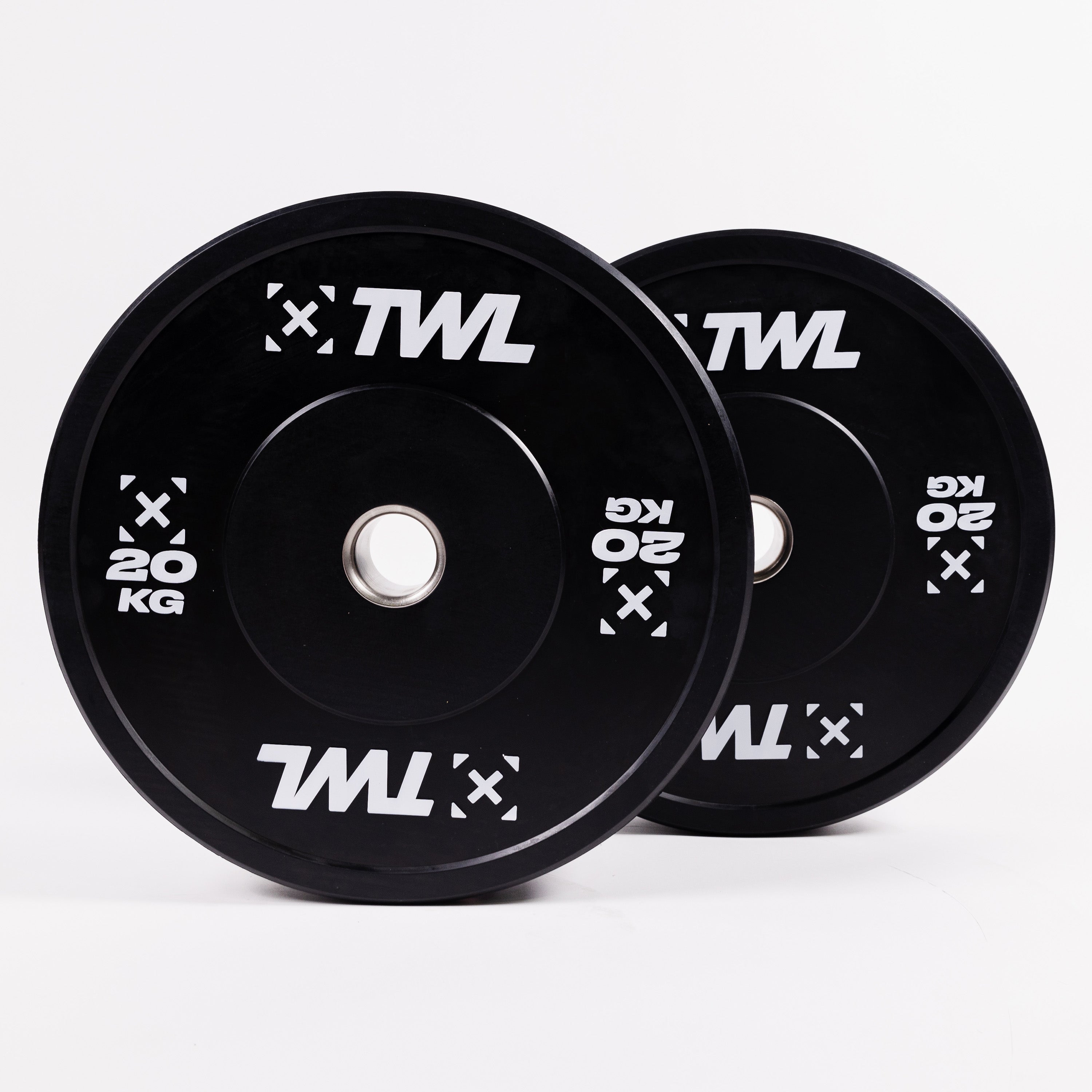 TWL - EVERYDAY BUMPER PLATES - PAIR - BLACK