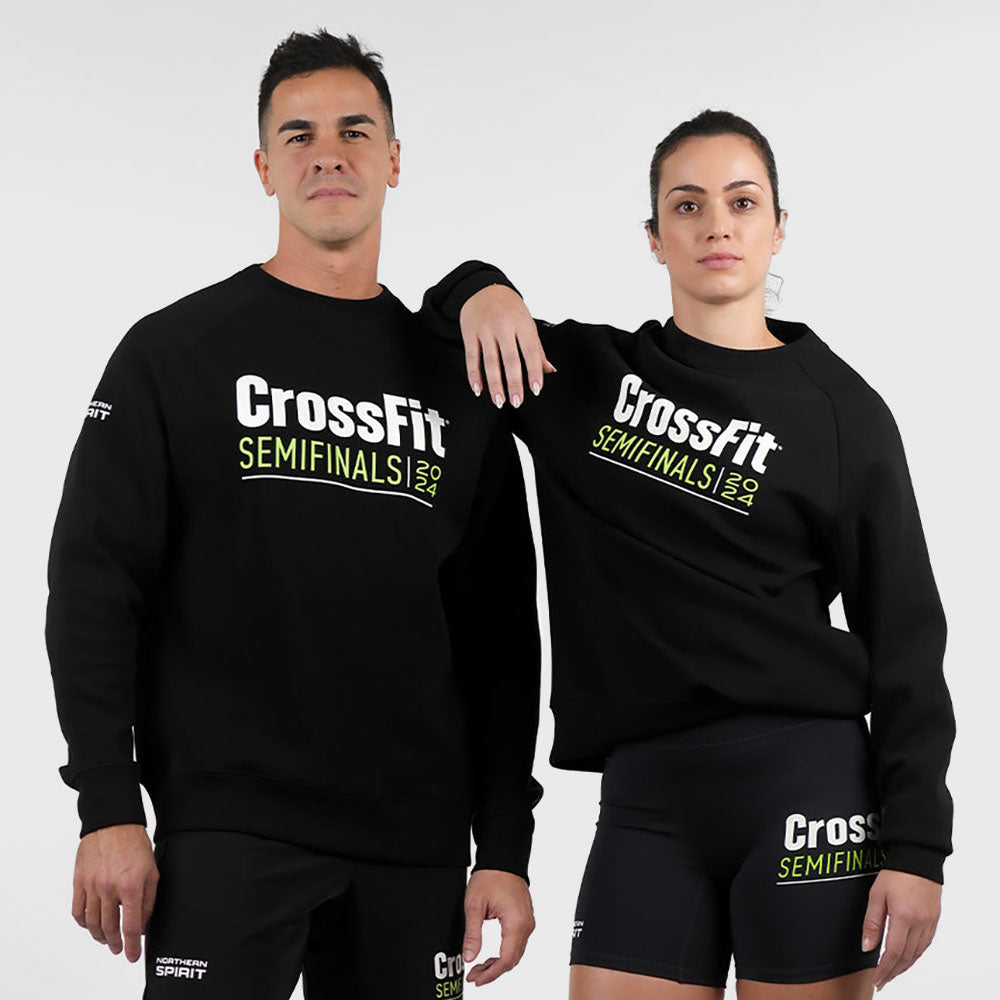 NORTHERN SPIRIT - CROSSFIT® SQUAD UNISEX REGULAR FIT SWEATSHIRT - INK – TWL